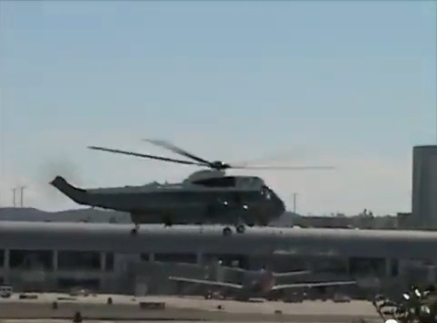 Marine One Departing JWA - Newport Beach News