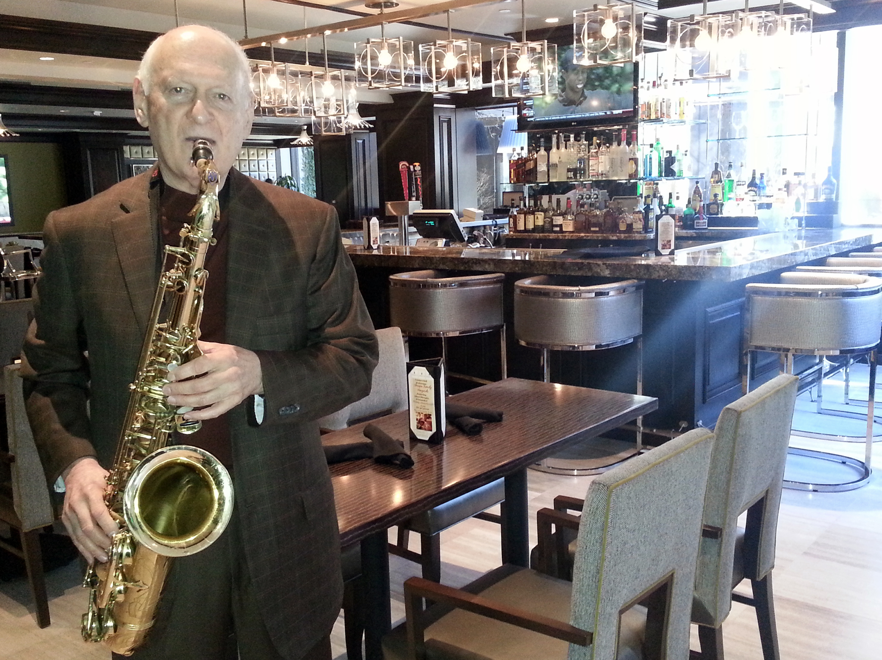 Curtain Up: Sax Man Comes Home - Newport Beach News