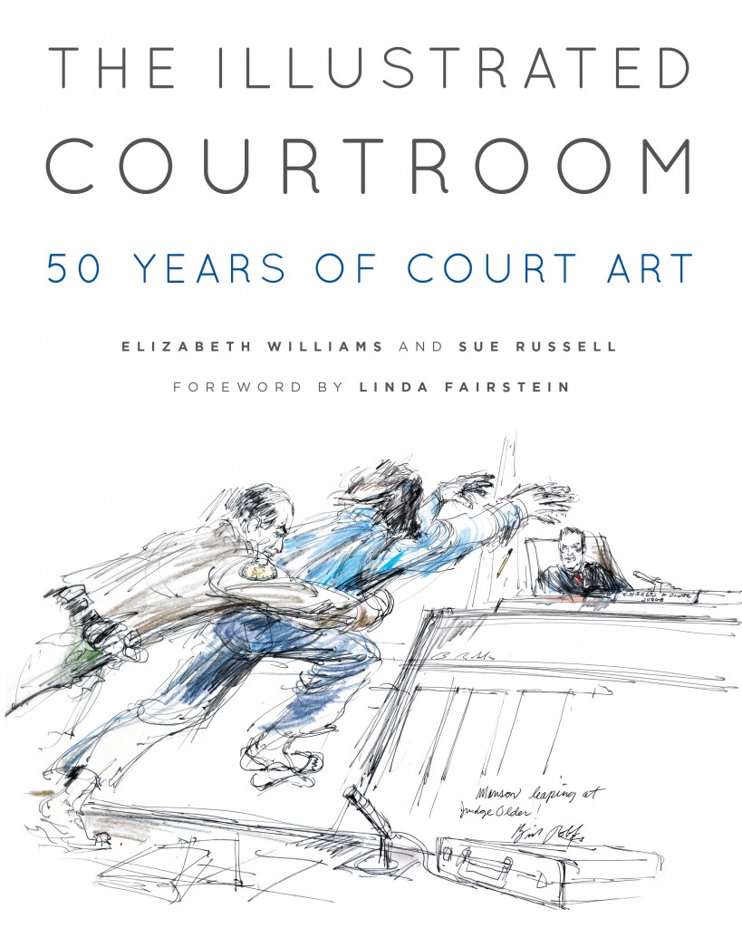 newport beach library hosts courtroom art exhibit