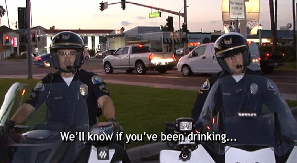 NBPD Officers Sing Holiday DUI Message - Newport Beach News