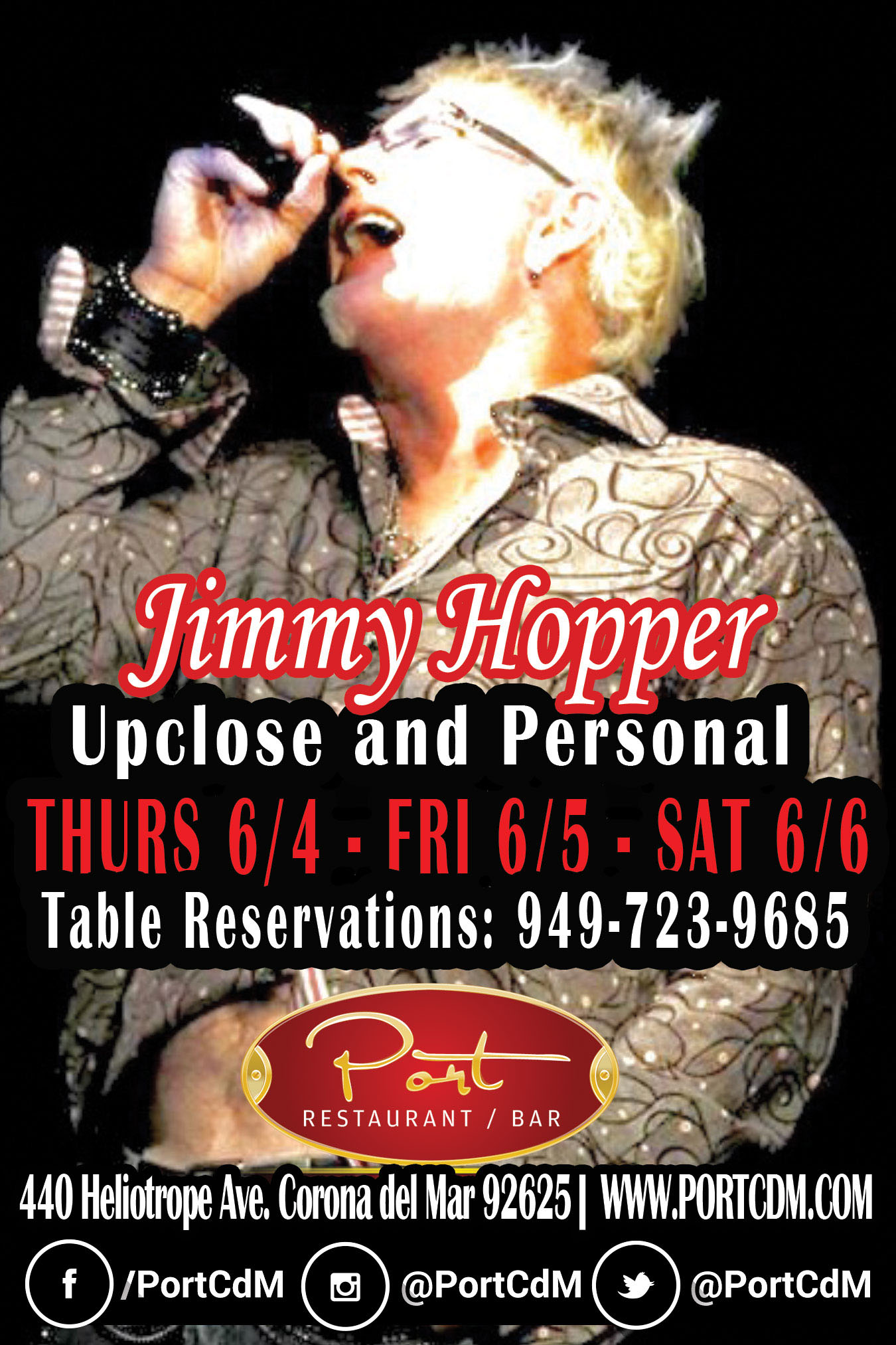 Upclose and Personal with Jimmy Hopper - Newport Beach News