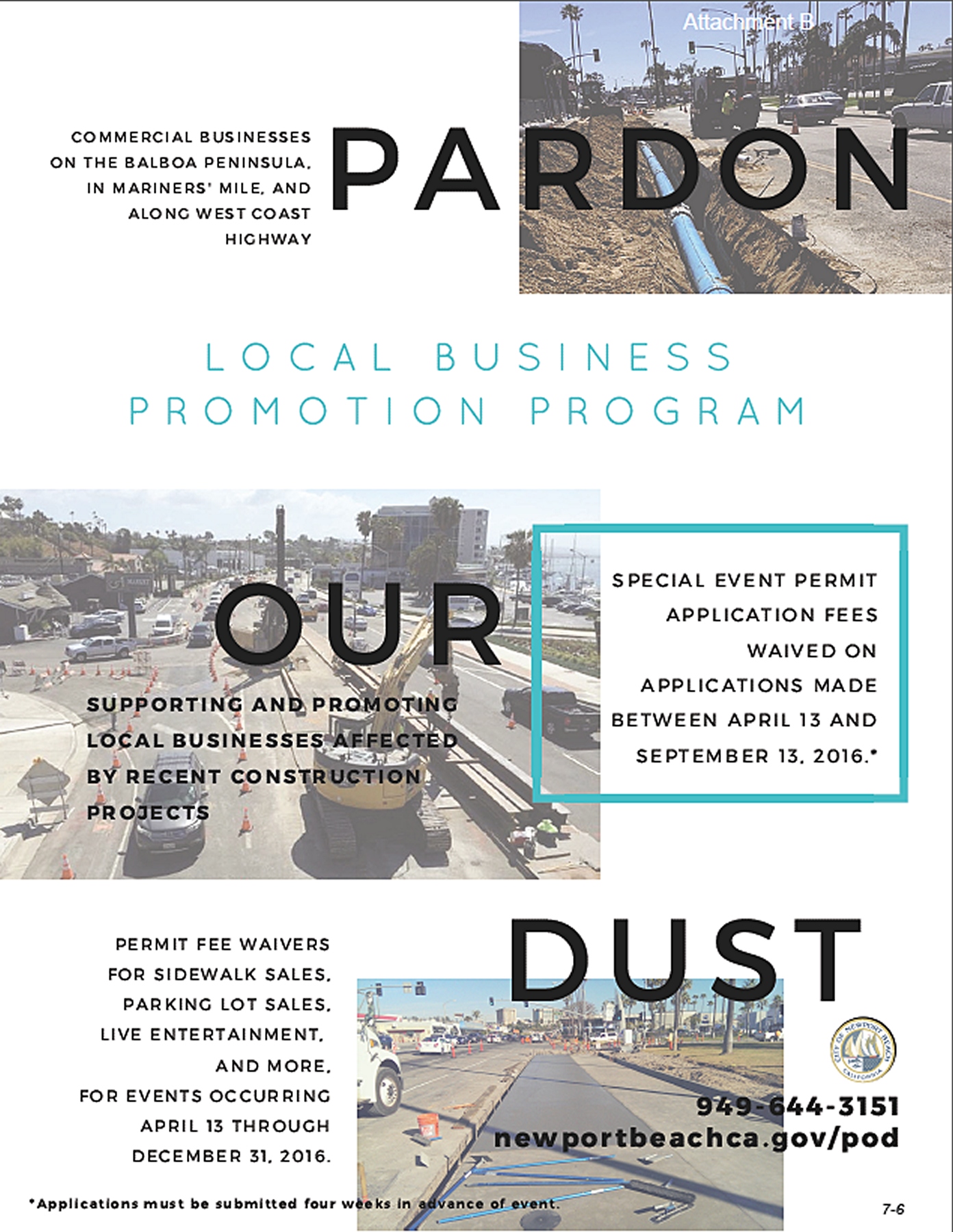 City Says ’Pardon Our Dust’ With Business Promotion Program - Newport ...