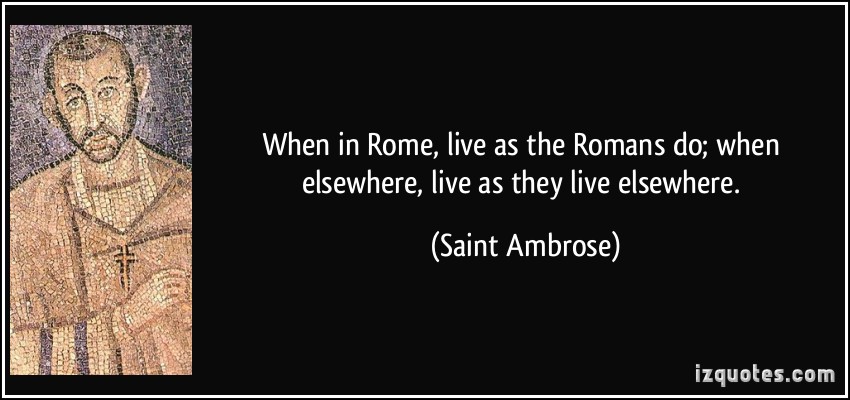 When In Rome Quotes
