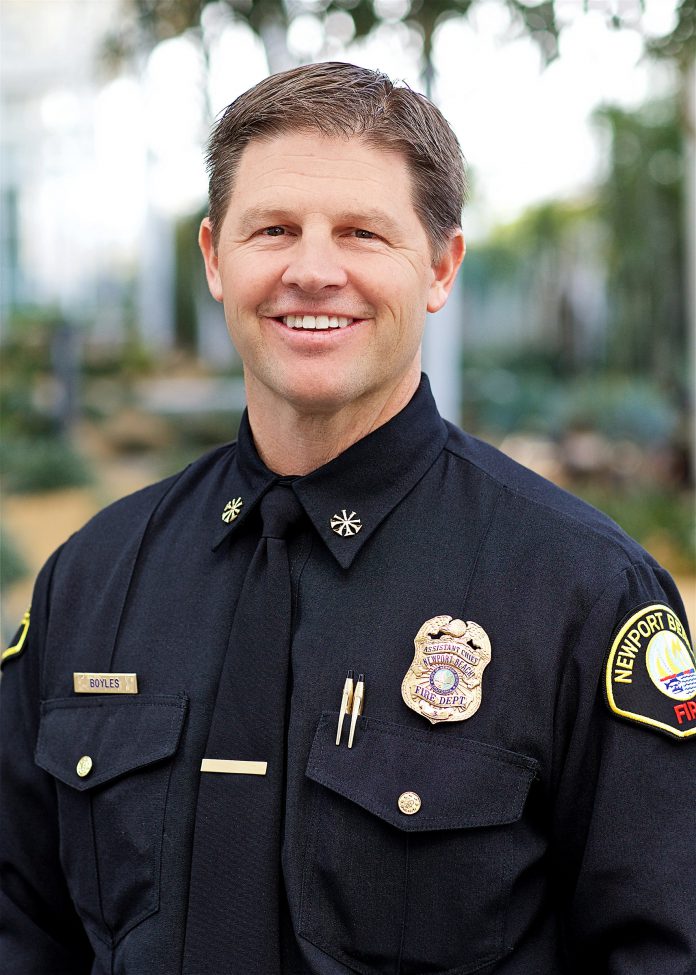 Jeff Boyles Selected as New Fire Chief - Newport Beach News