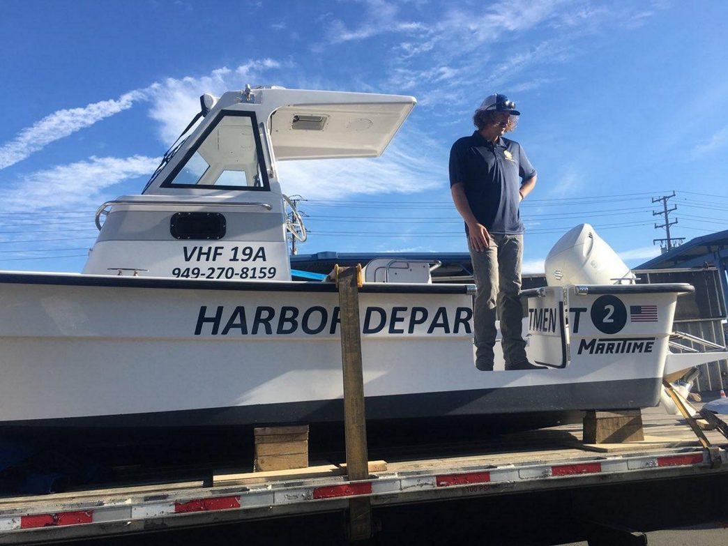 New Harbor Department Patrol Boats Delivered - Newport Beach News