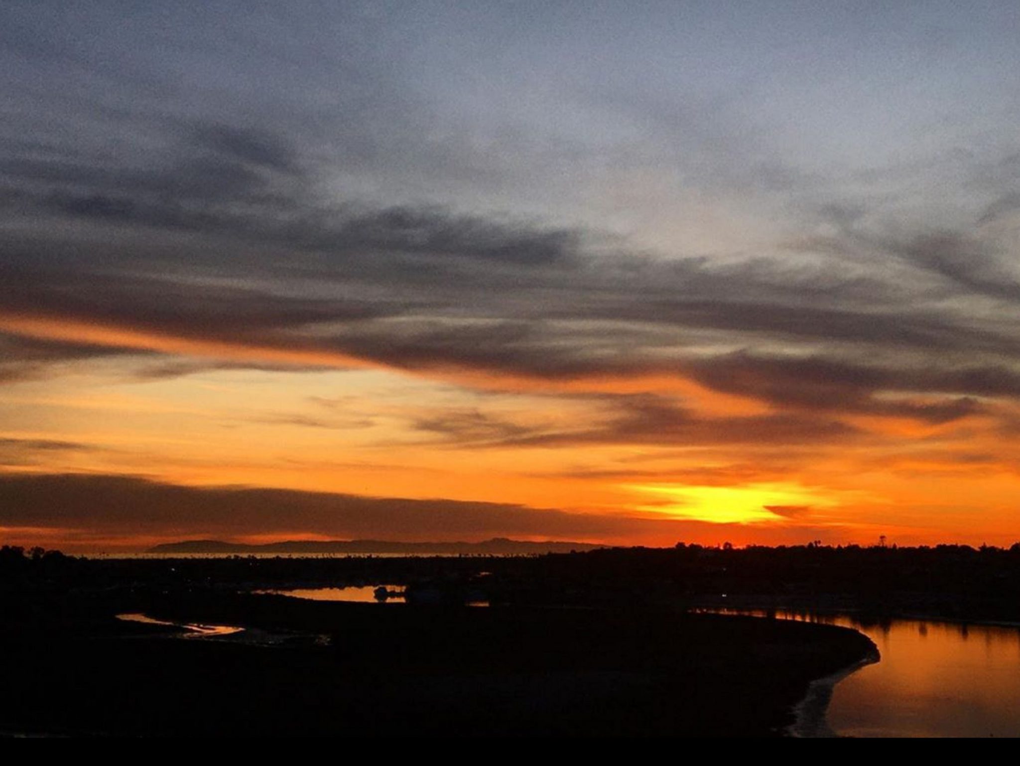 Slideshow: Colorful Sunset With a View - Newport Beach News