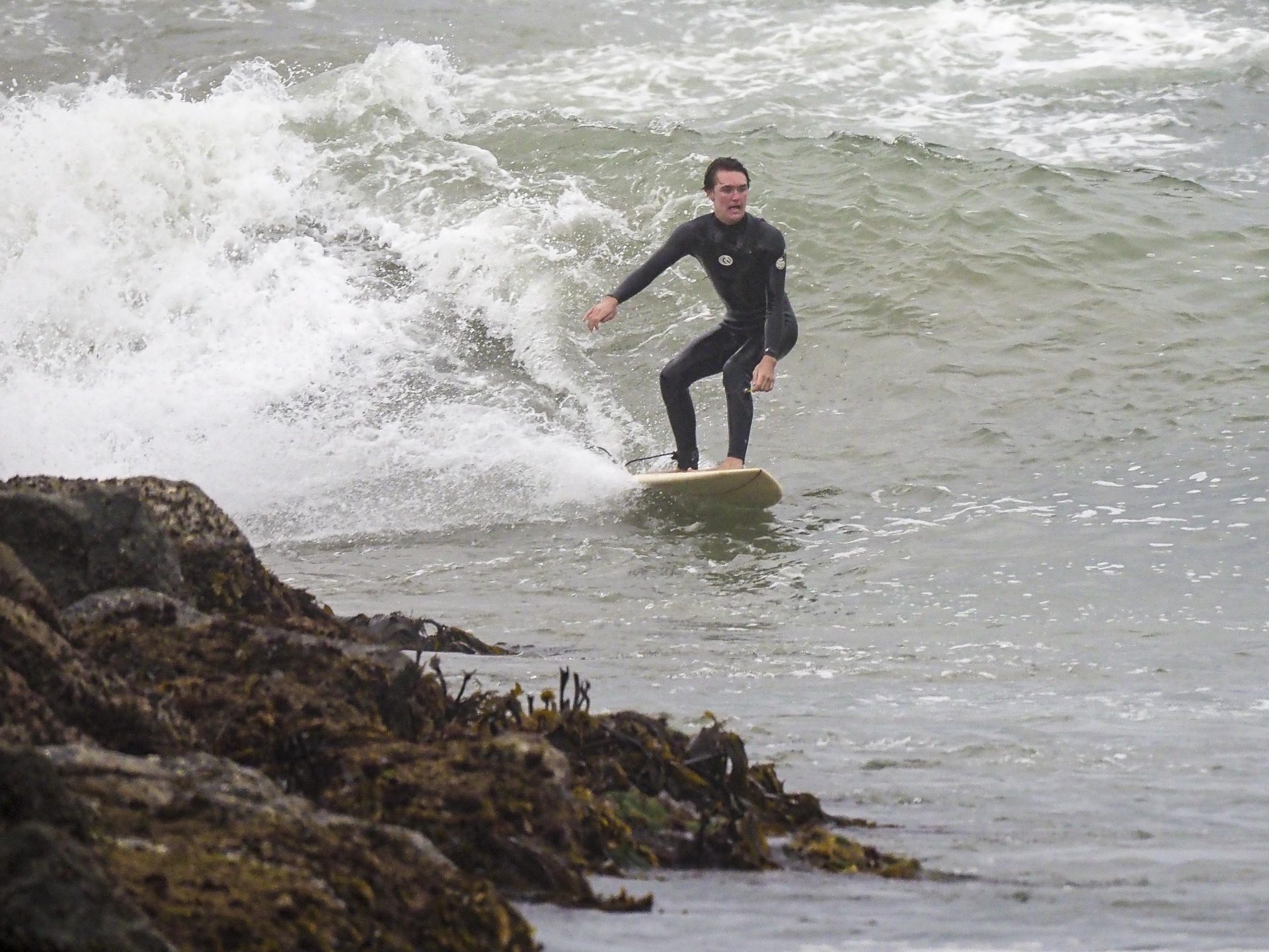 Surfing the Jetty - Newport Beach News