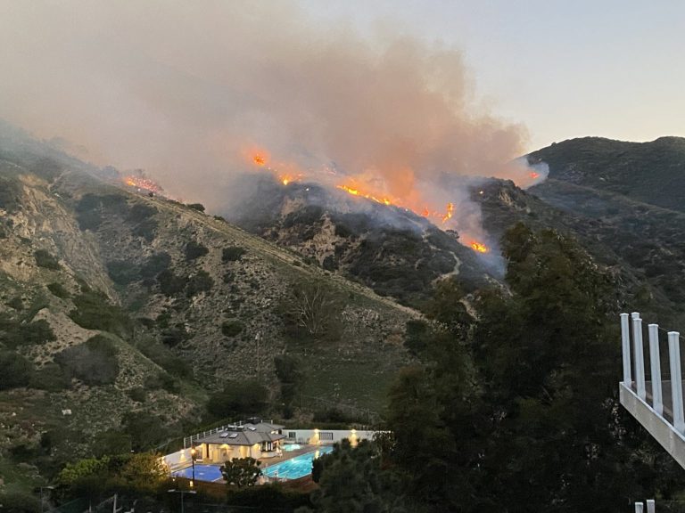 Coast Highway Closed Then Reopened Feb. 10 Due to Emerald Fire in ...