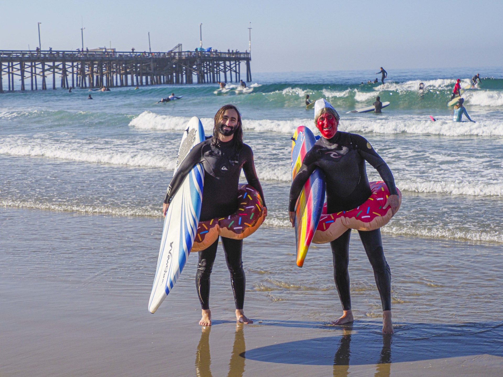 More Than 100 Costumed Surfers Rode the Waves for the Annual Blackies ...