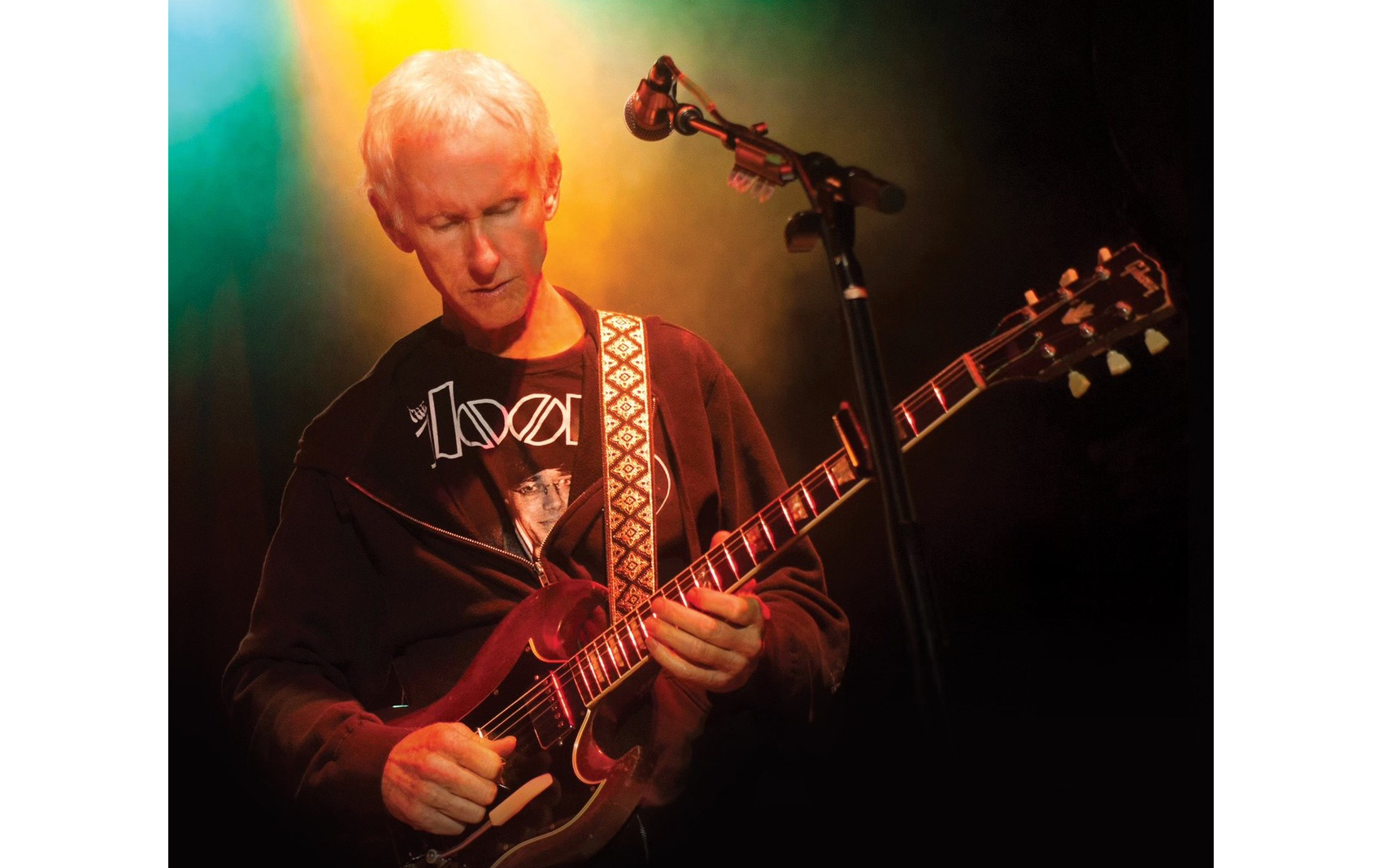 Guitarist Robby Krieger of The Doors Lights His Fire at The Coach House ...