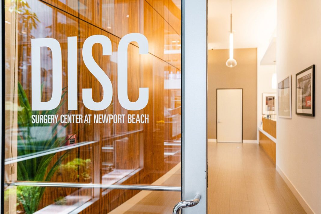DISC Surgery Center at Newport Beach Goes In-Network with Cigna, DISC ...