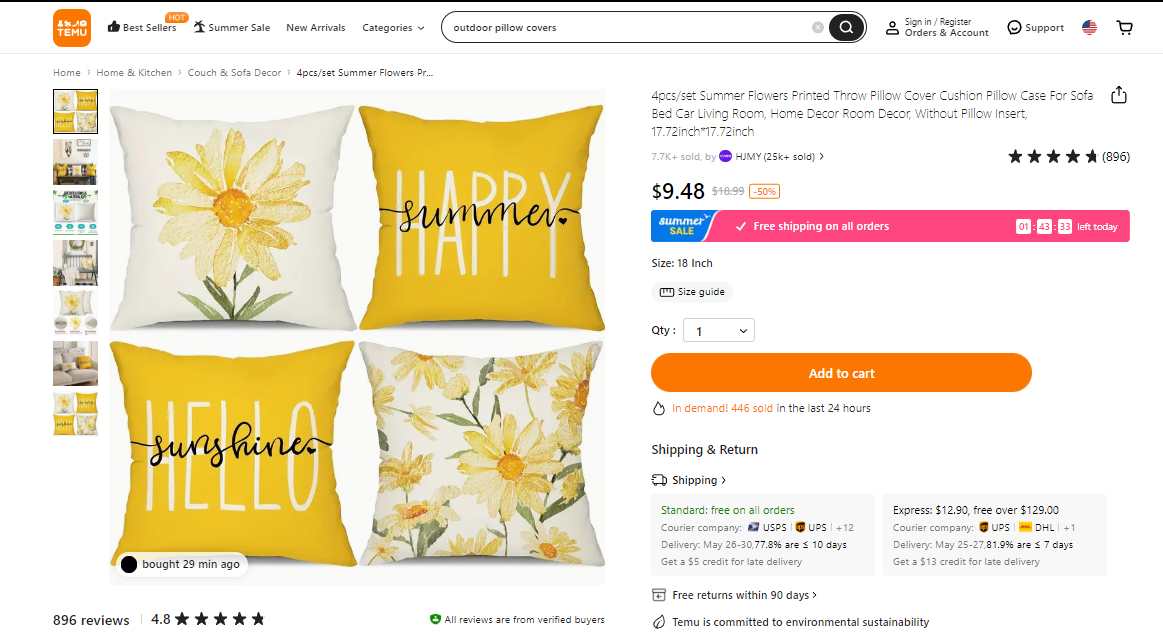 Temu Is the New Destination for Aesthetic & Affordable Patio Decor ...